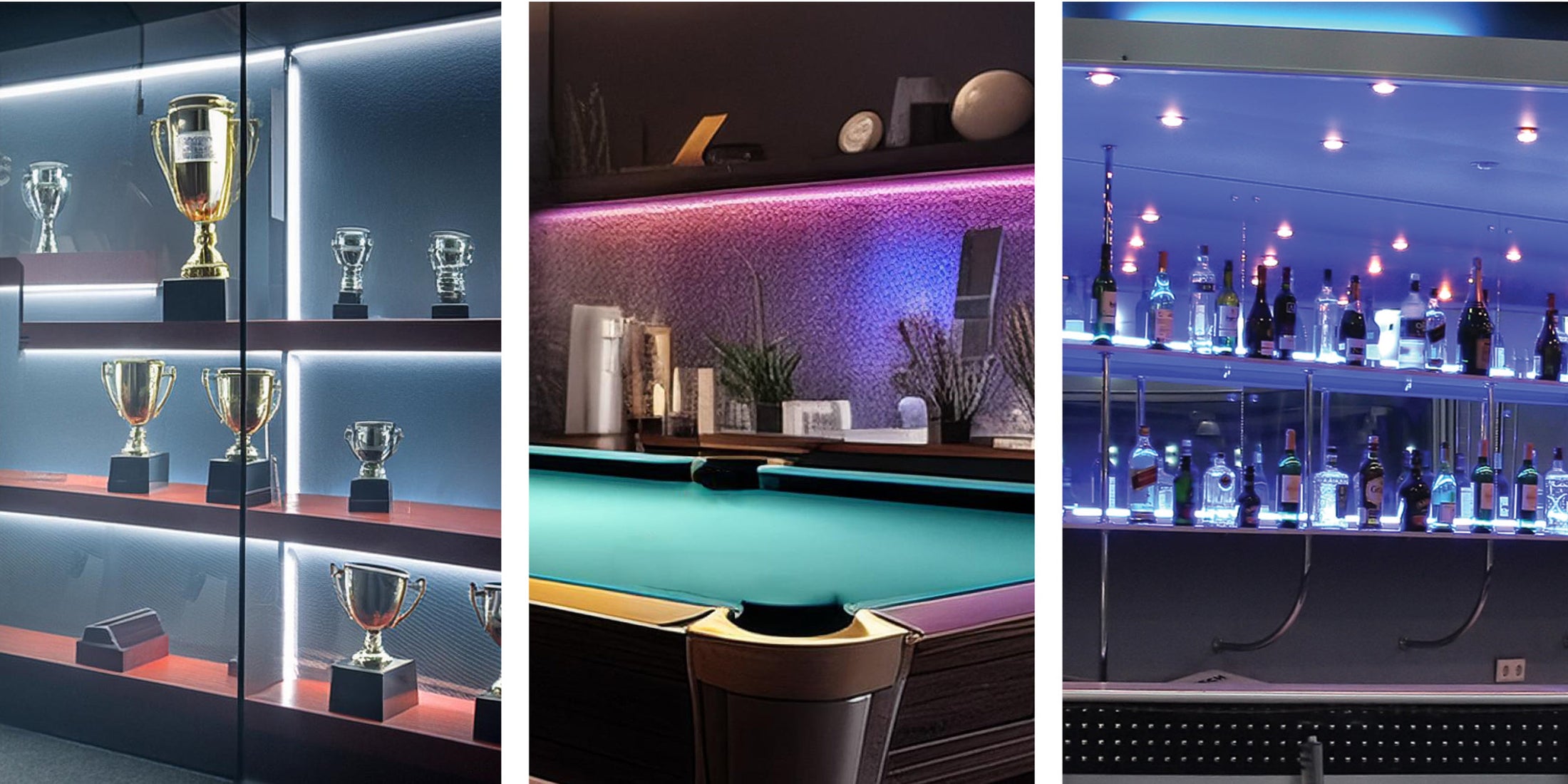 Unique LED Tape Light Installations – Armacost Lighting