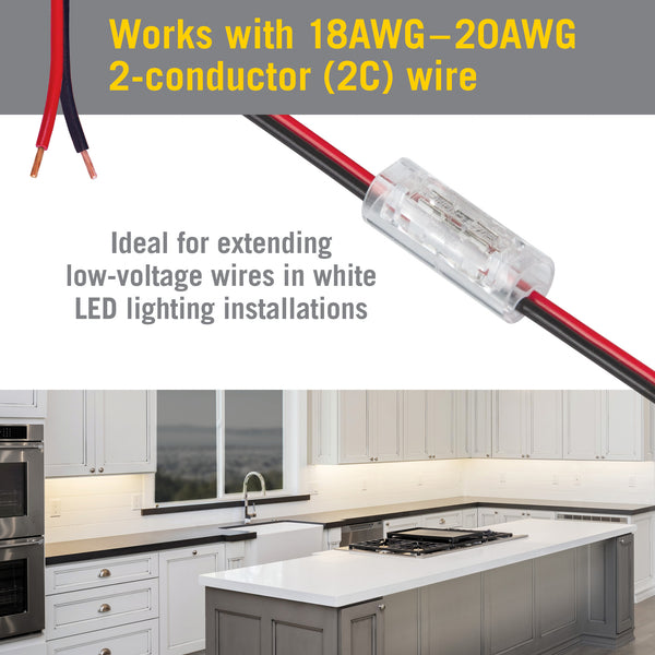 Wire Connectors for White LED Lights – Armacost Lighting