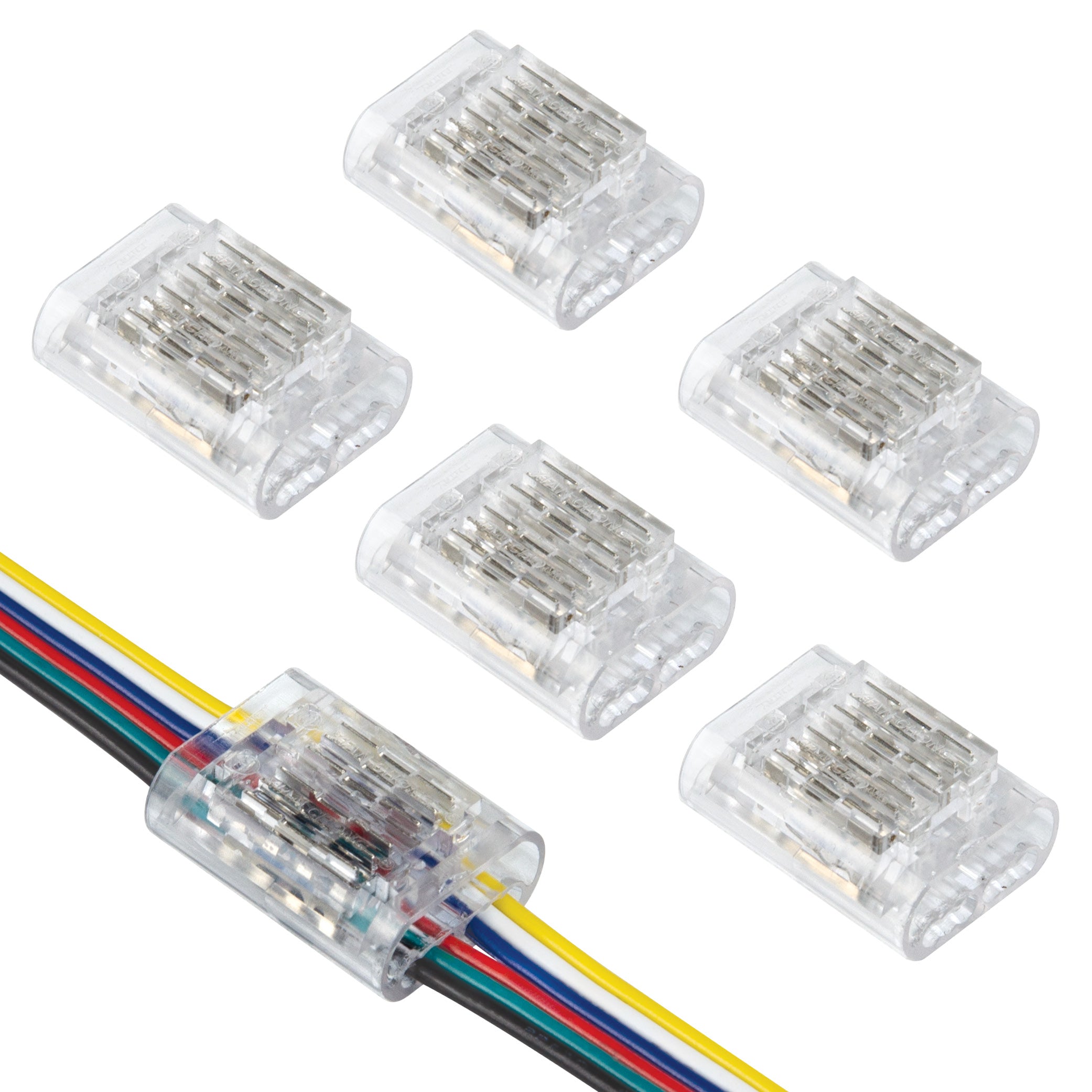 RGBWW LED Strip Lights Wire Connector – Armacost Lighting