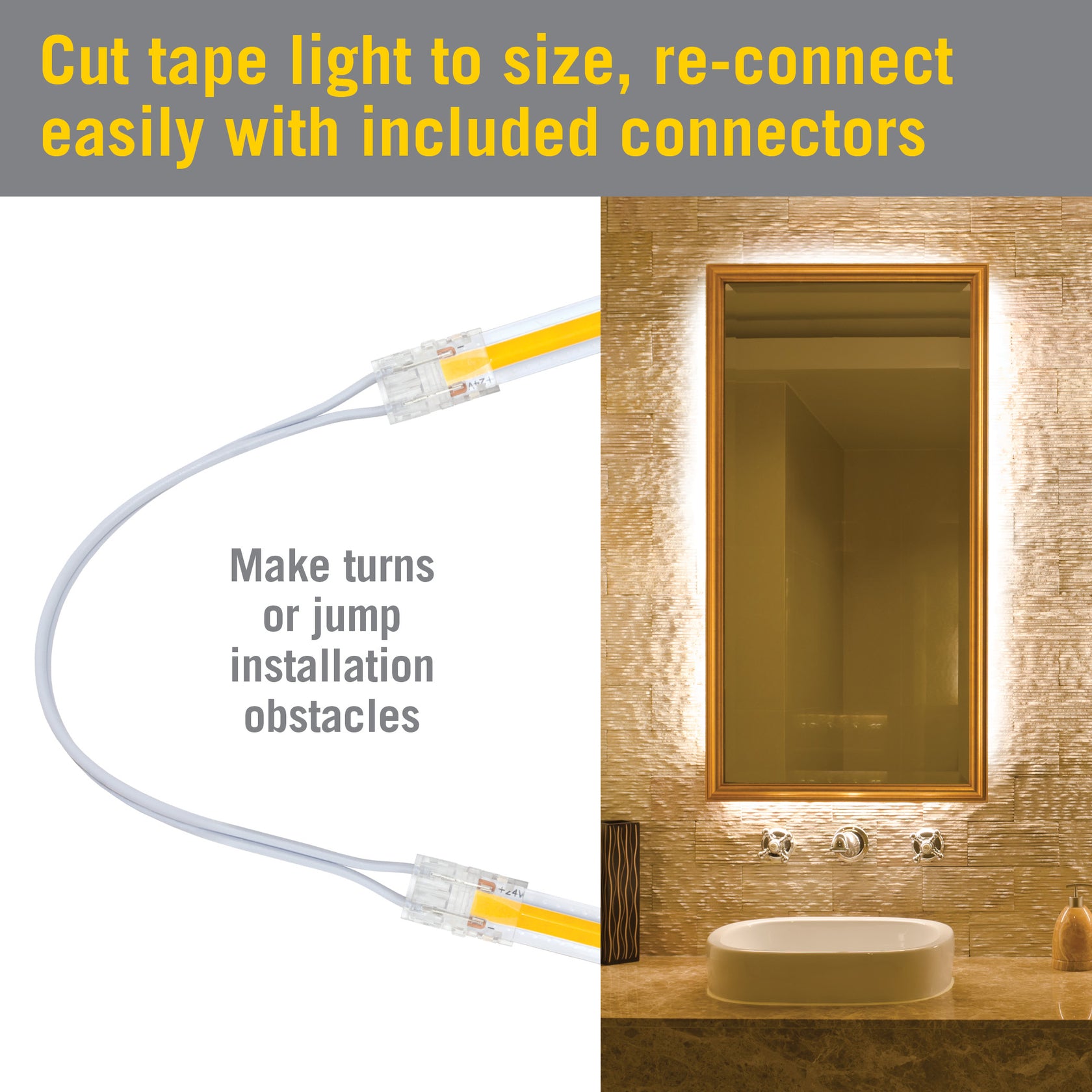 Continuous Tunable White LED Tape Light Kit – Armacost Lighting
