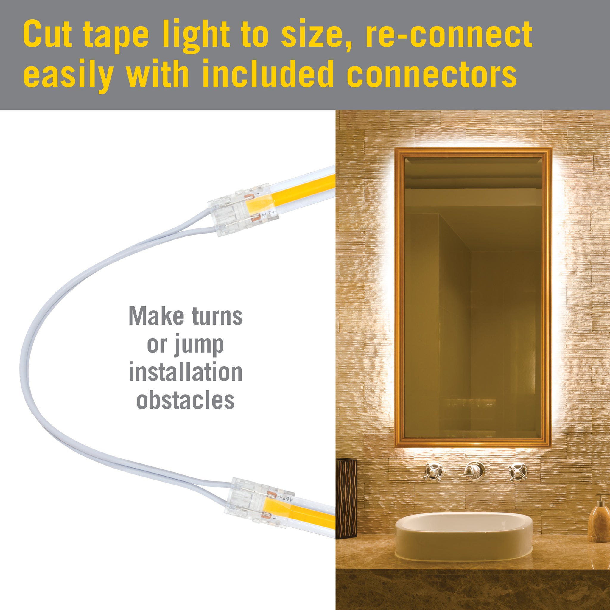 Continuous Tunable White LED Tape Light Kit – Armacost Lighting