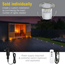 Portico White LED Outdoor Recessed Light – Armacost Lighting