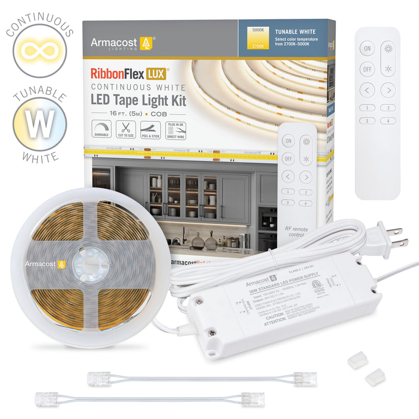 Continuous Tunable White LED Tape Light Kit – Armacost Lighting