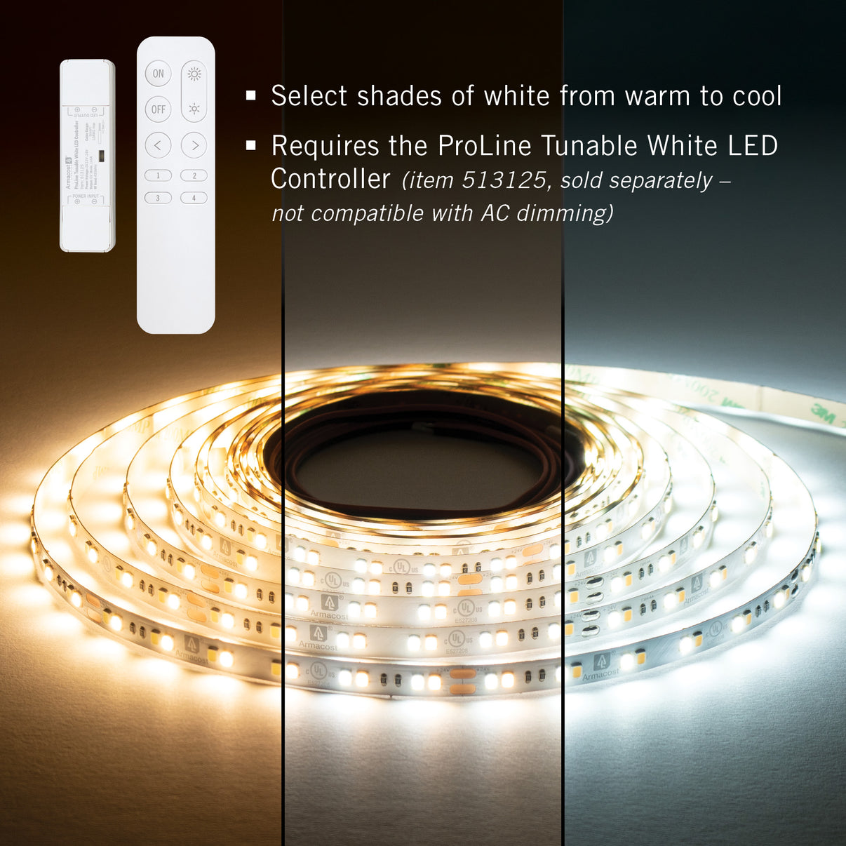 Tunable White LED Strip Lighting – Armacost Lighting