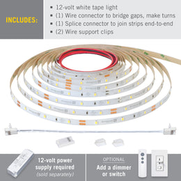 12 Volt LED Light Strips White – Armacost Lighting
