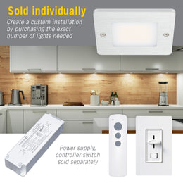 Disc & Square Low Profile Under Cabinet LED Puck Lights – Armacost Lighting