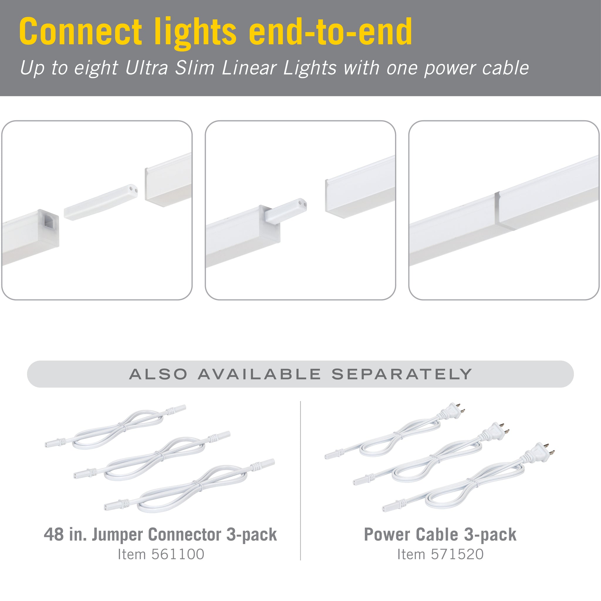 Ultra Slim Linear LED Light Accessories – Armacost Lighting