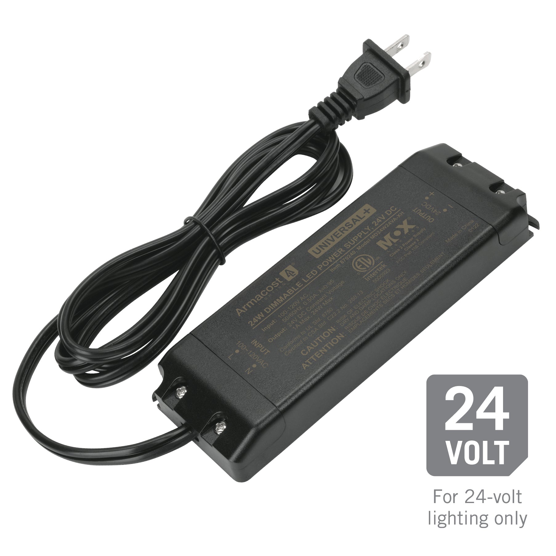 High Power Factor Dimmable 24V LED Driver – Armacost Lighting