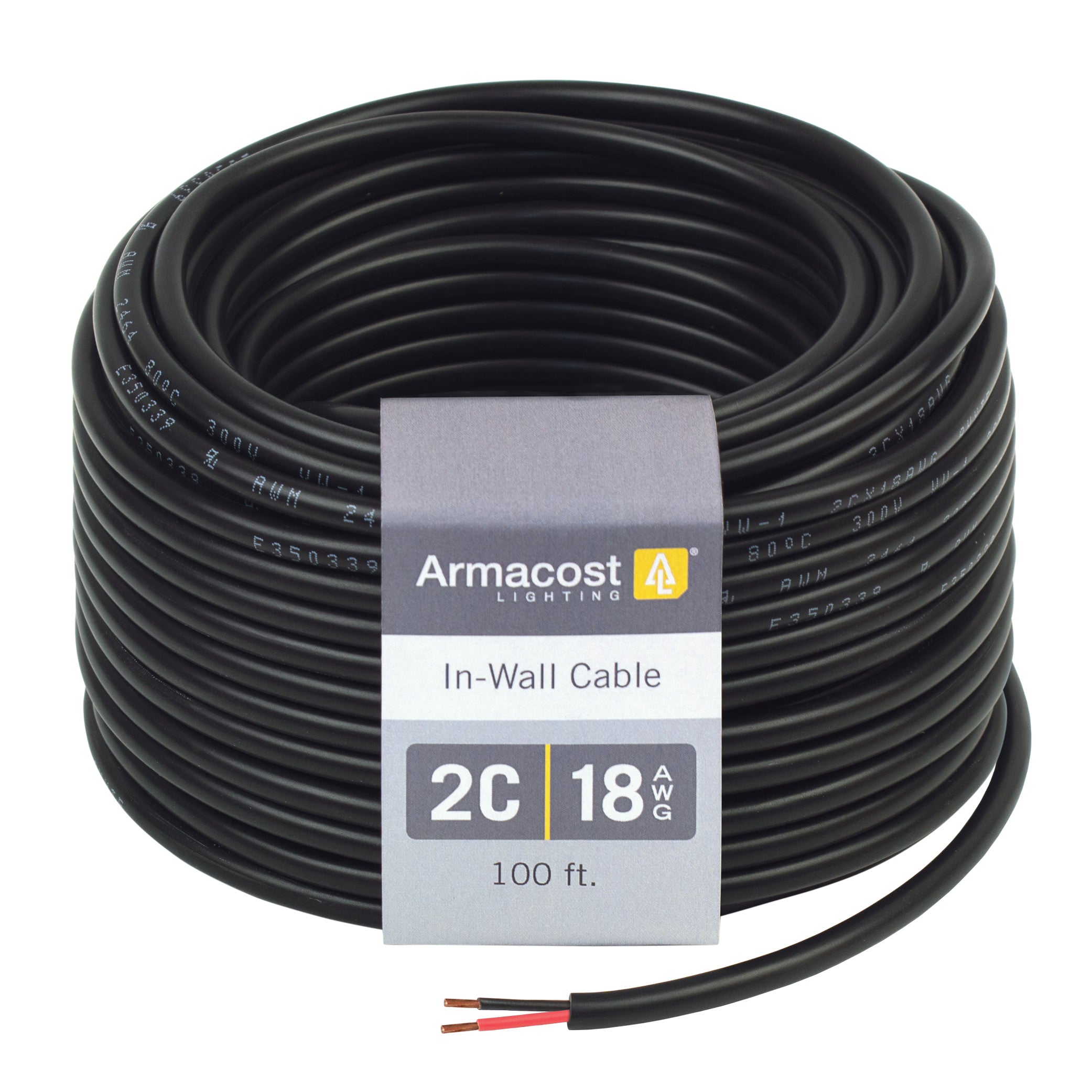 2C 18AWG In-Wall Cable – Armacost Lighting