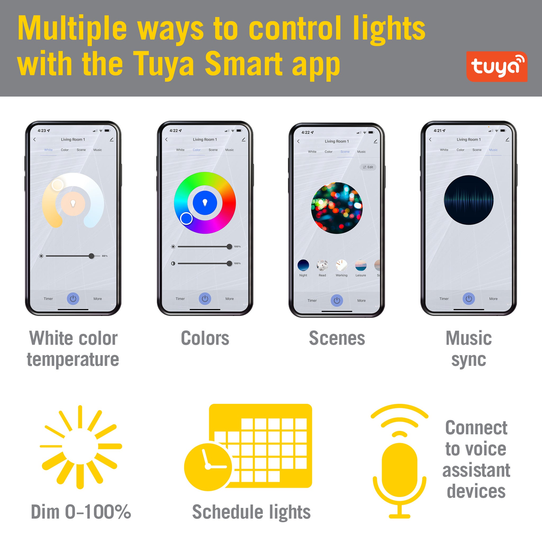 Smart Recessed RGB+WW LED Downlights – Armacost Lighting