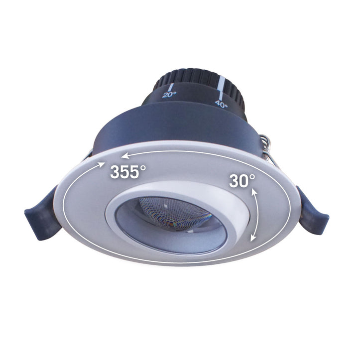 Gimbal Dimmable LED Recessed Puck Light – Armacost Lighting