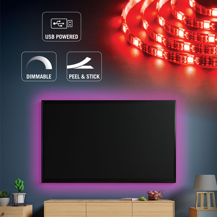 USB Multicolor LED Strip Light Kit – Armacost Lighting